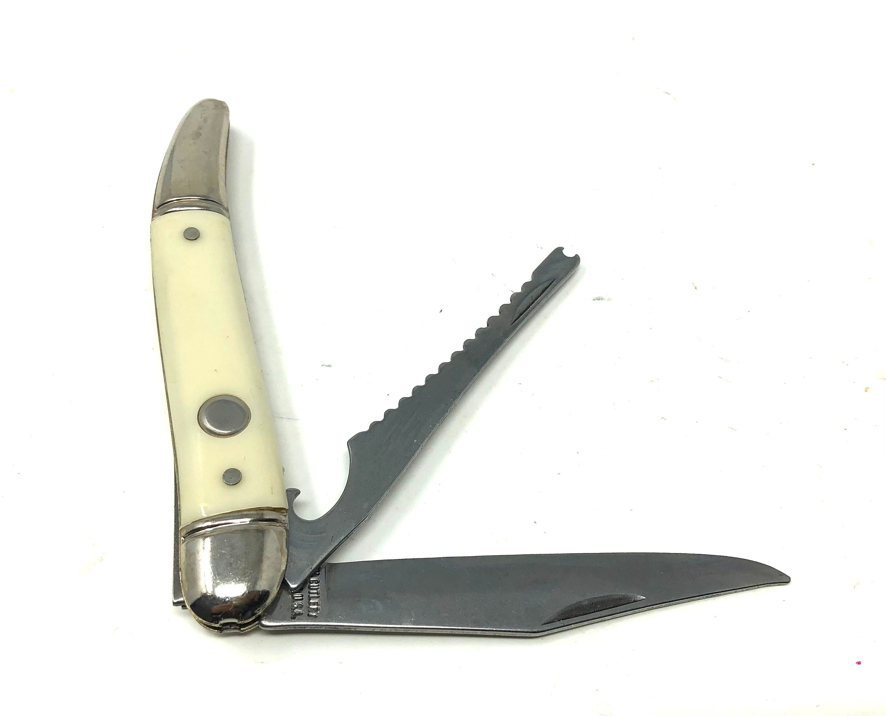 Vintage Fish Knife With Hook Disgorger by Providence Cutlery - Etsy