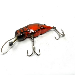 Vintage Bagley Small Fry Crayfish Lure / Antique Fishing Lure - Etsy