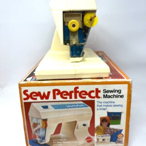 Sew Perfect Sewing Machine by Mattel Vintage / Antique Sewing Machine ...