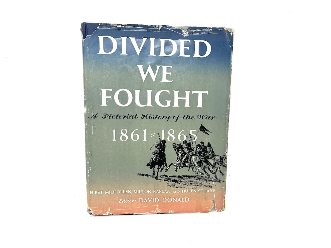 Divided We Fought: Civil War Pictorial History Book 1861-1865 - Etsy