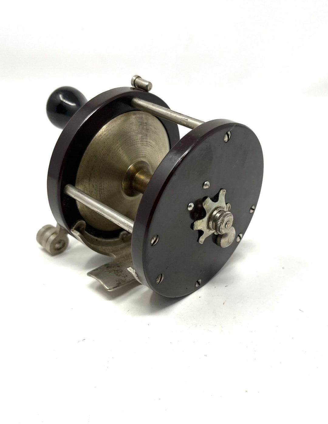 Vintage Ocean City Brigantine Fishing Reel / Antique Fishing - Etsy