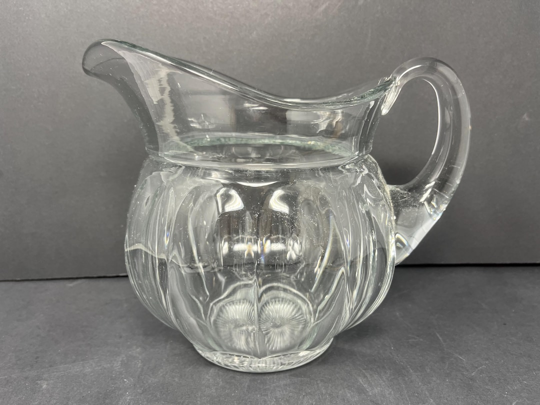 Heisey Colonial Pattern Pitcher Vintage / Antique Heisey Colonial ...