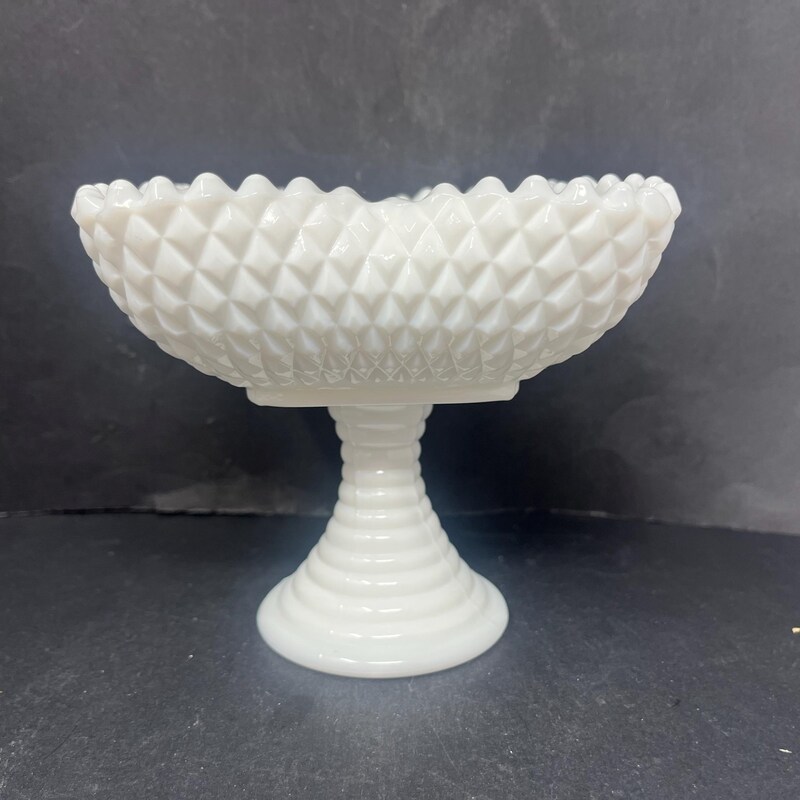 Milk Glass Diamond - Etsy