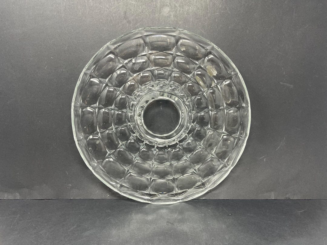 Vintage Indiana Glass Constellation Cake Stand - 13" Crystal Platter - Etsy