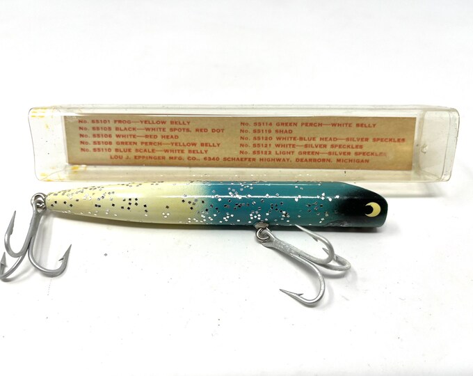 Vintage Eppinger School Striper Fishing Lure With Original Box ...