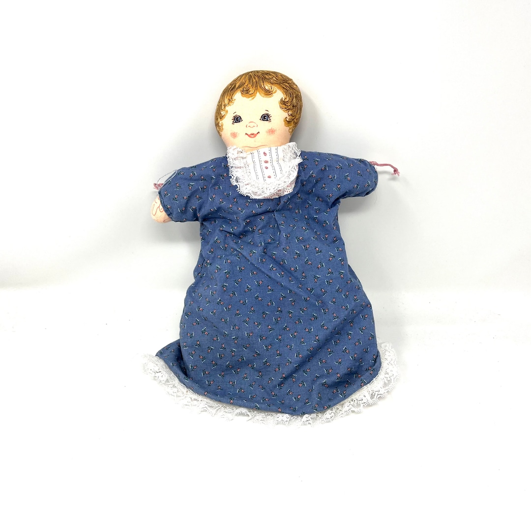 Vintage Topsy Turvy Rag Doll Two Side Sleep / Awake / Antique Rag Doll ...