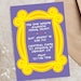 Friends Themed Birthday Party Yellow Frame Invitation Template, Any Age ...