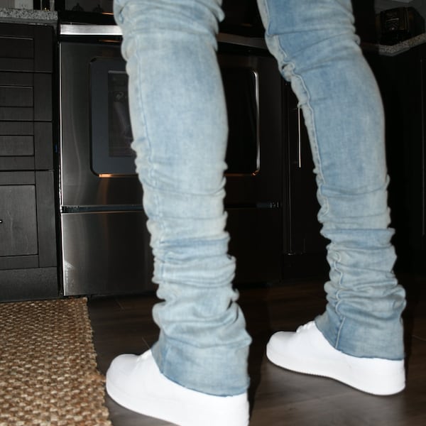 Stacked Jeans - Etsy