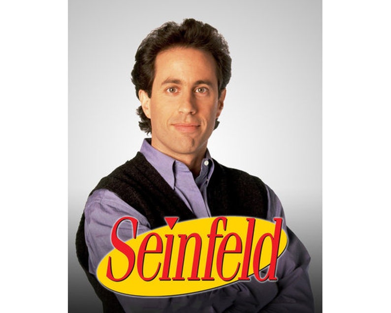 Art Print Promo NBC Poster seinfeld Jerry 1990's Comedy Series Wall ...
