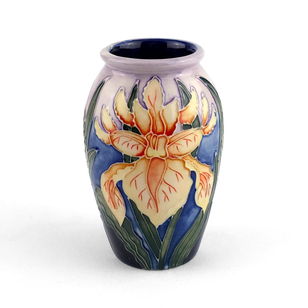 MOORCROFT Pottery 'Windrush' Muster Vase Entworfen von Debbie Hancock ...