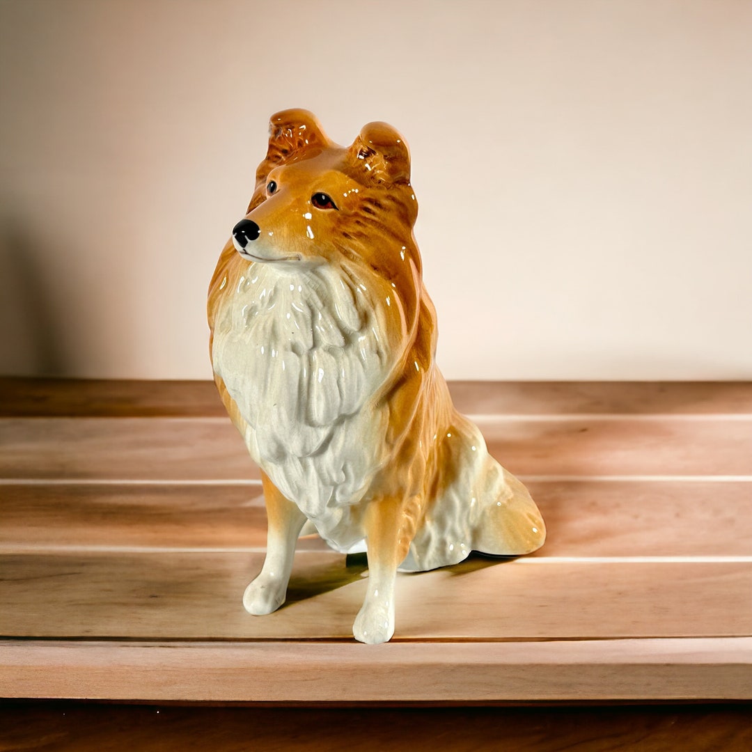 Vintage '70s SYLVAC 5023 Porcelain Dog Figurine - Etsy