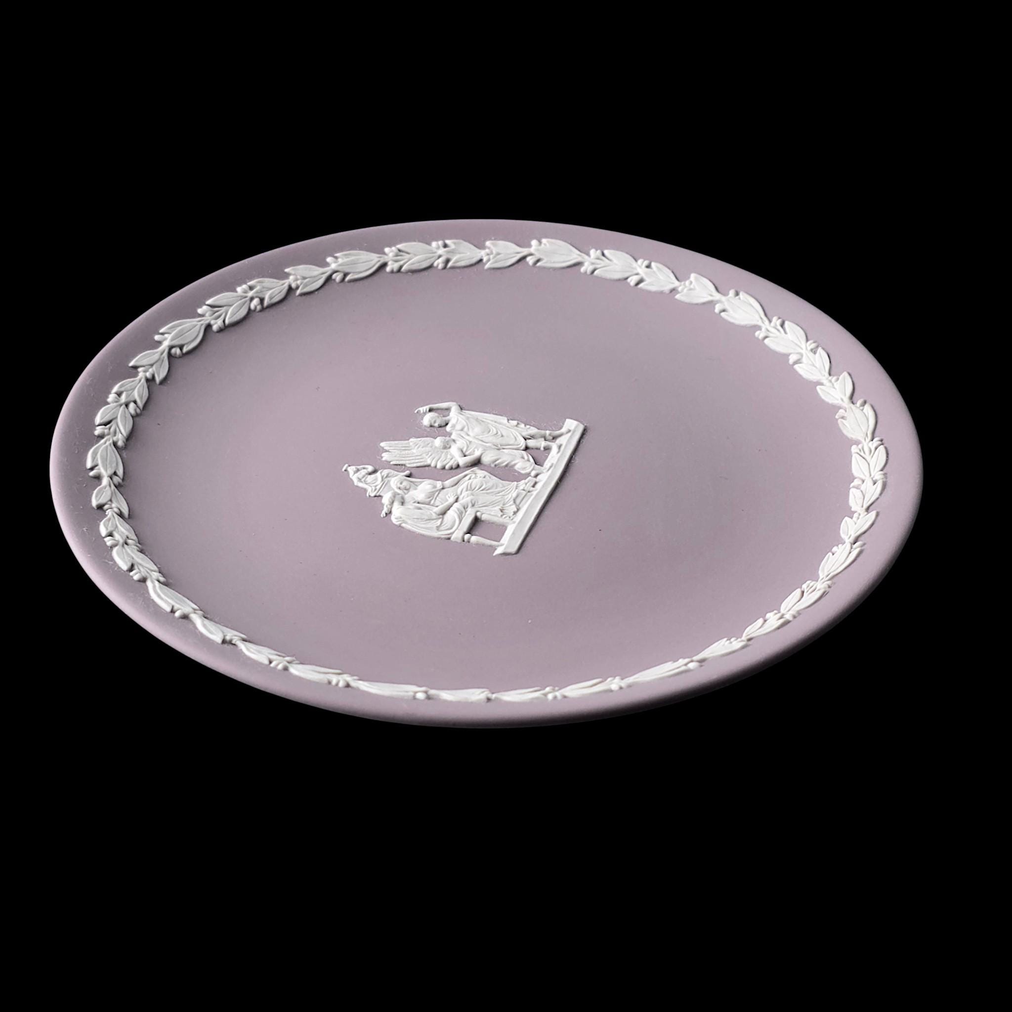 Wedgwood Jasperware Handcrafted Lilac / Purple Plate - Etsy