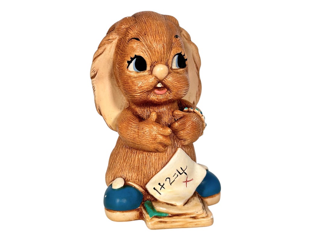 VTG Hand Painted Stonecraft PENDELFIN Rabbit Figurine ' Digit ' - Etsy