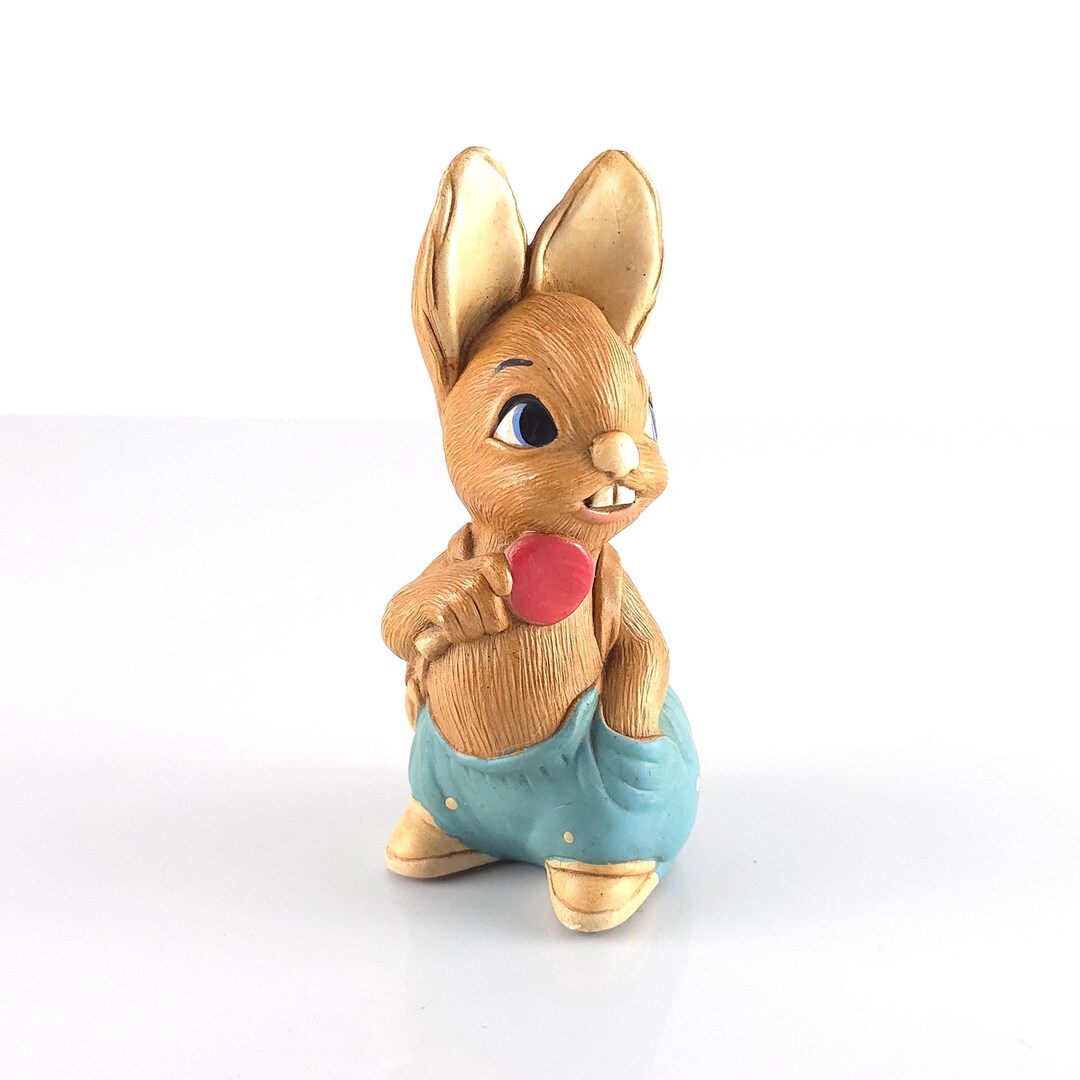VTG Hand Painted Stonecraft PENDELFIN Rabbit Figurine ' Robert ' - Etsy