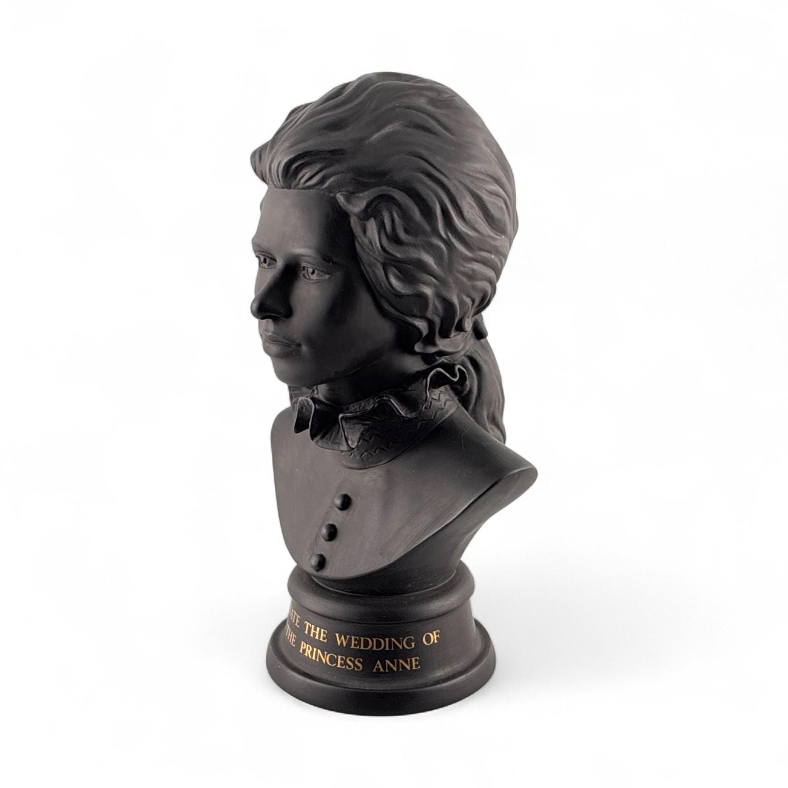 Royal Doulton Limited Edition Black Basalt Bust of Princess Anne '73 - Etsy