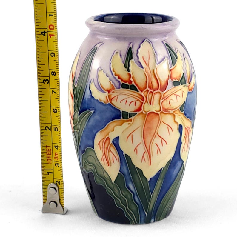 MOORCROFT Pottery 'Windrush' Muster Vase Entworfen von Debbie Hancock ...