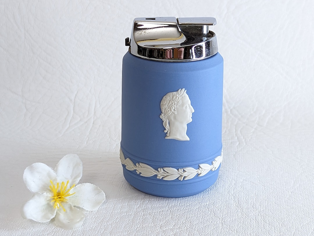 WEDGWOOD / RONSON Jasperware Pale Blue Lighter , Julius Caesar - Etsy UK