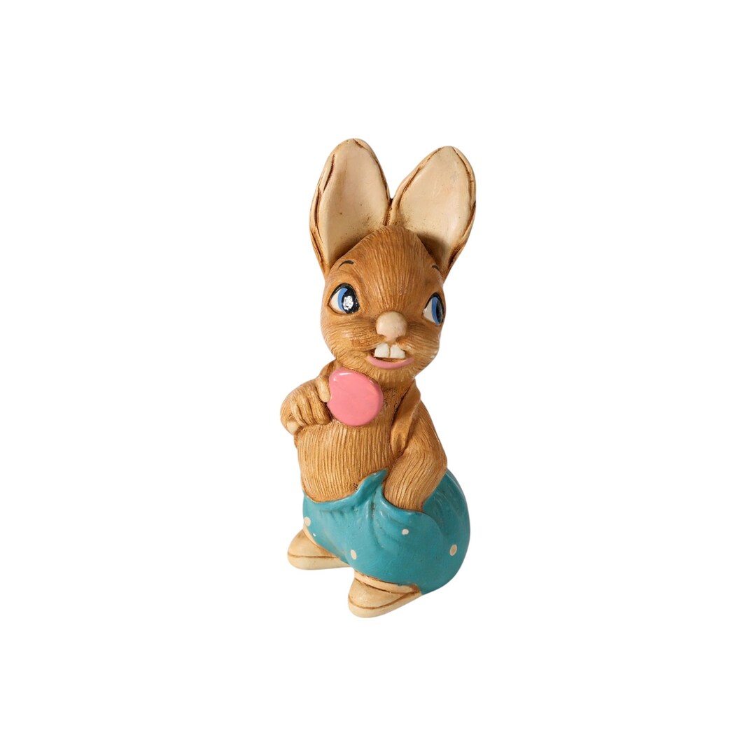 VTG Hand Painted Stonecraft PENDELFIN Rabbit Figurine ' Robert ' - Etsy