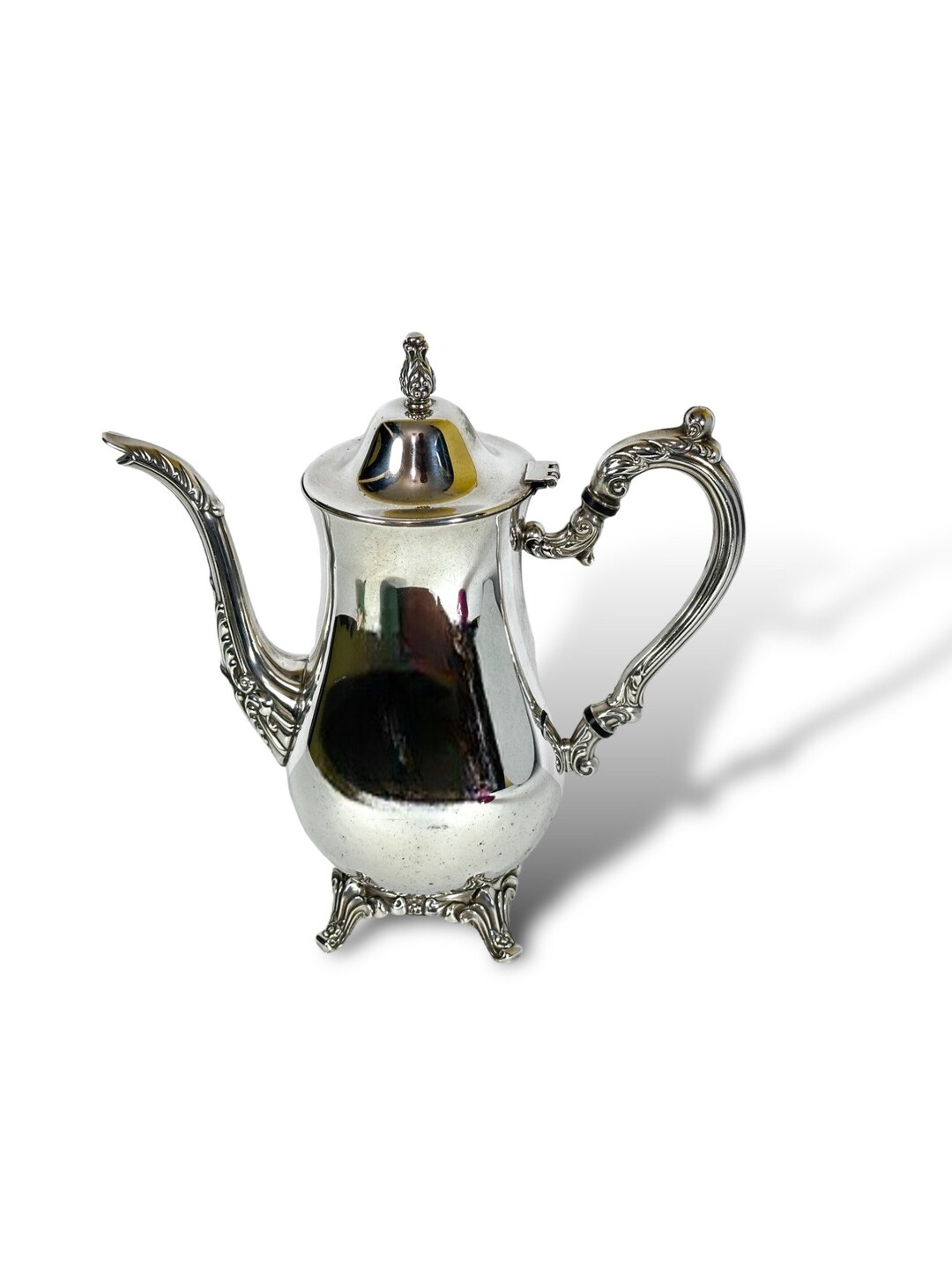Vintage ONEIDA USA Silver Plated Teapot - Etsy