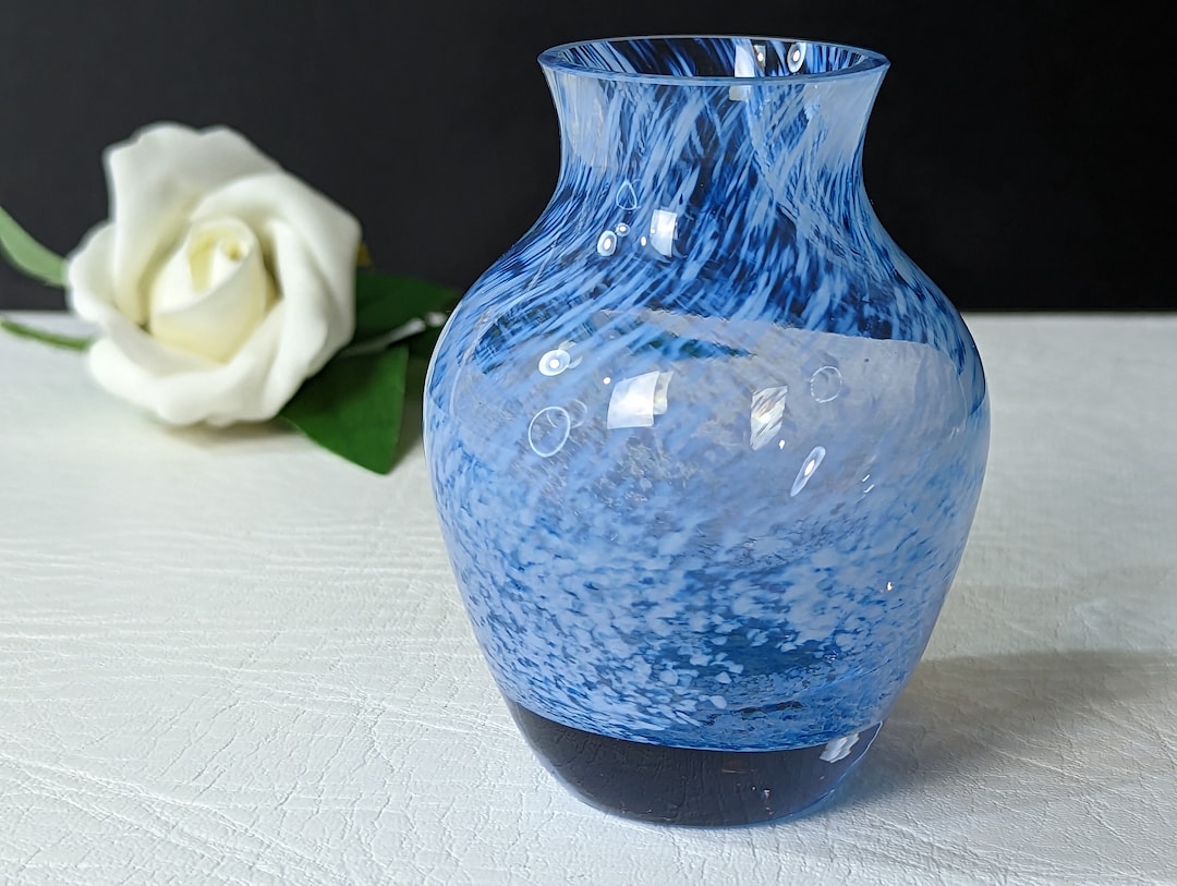 Vintage Crystal Glass CAITHNESS Vase - Etsy UK