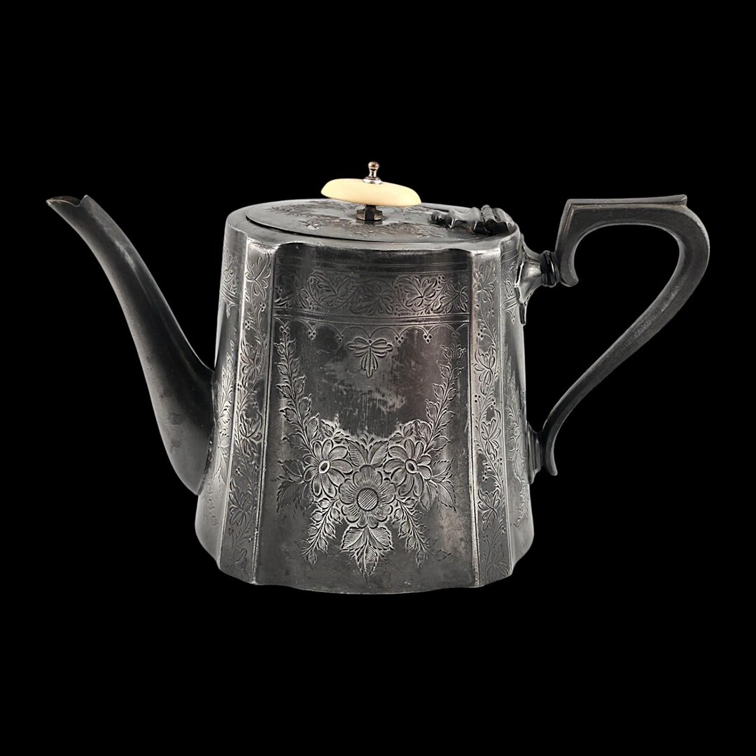 Antique EPBM Silver Plated Teapot With Bakelite Knob NR. 7169 4GILL - Etsy