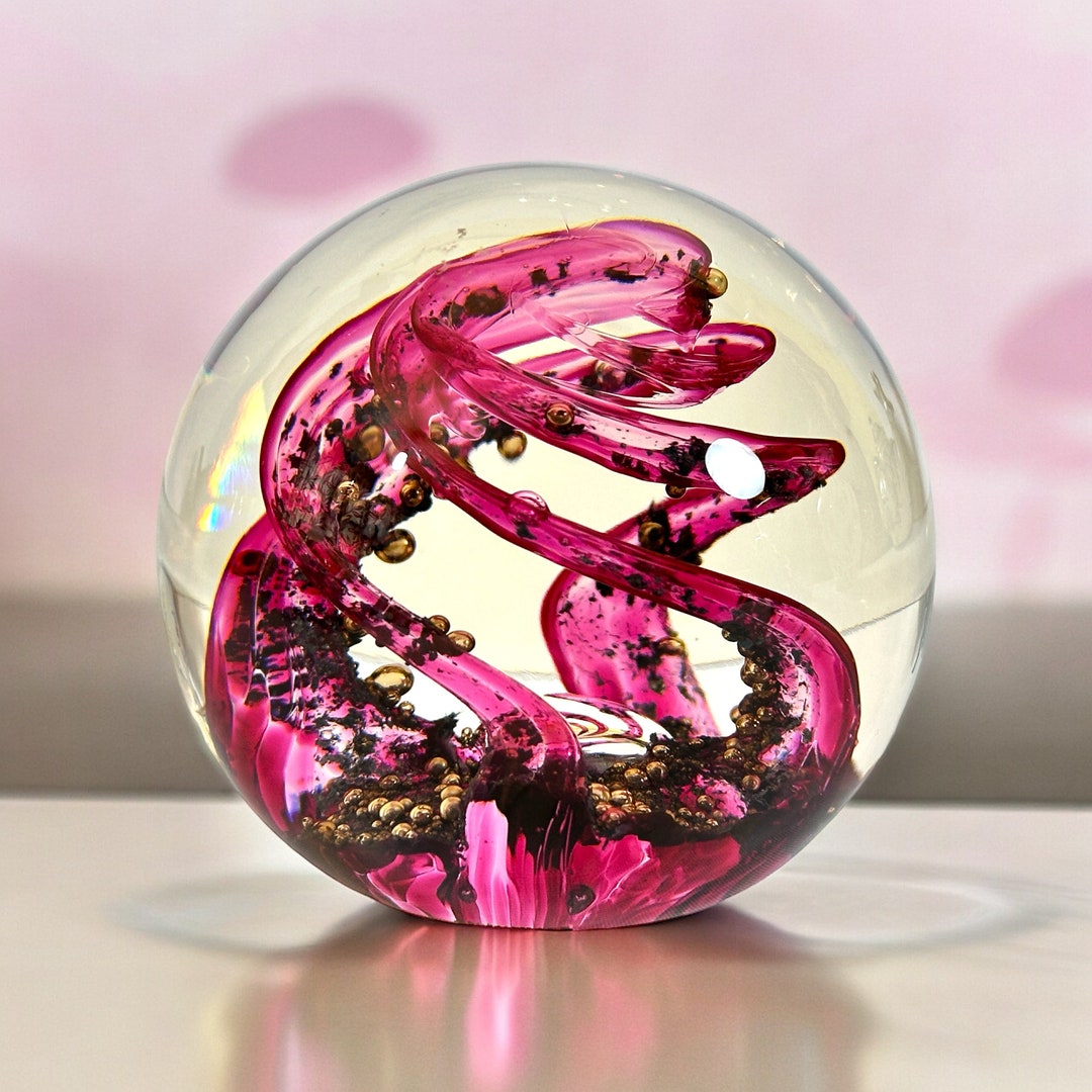 Handmade Signed Selkirk Glass Paperweight Scotland - Etsy