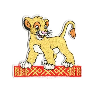 Simba Mufasa Pumba Timon From the Lion King Disney Movie Embroidered Iron-on Patch - Etsy