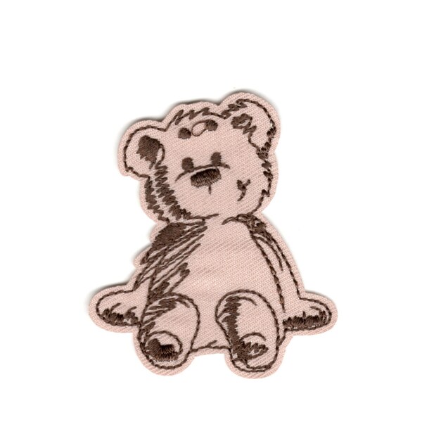 Teddy Bear Patch - Etsy