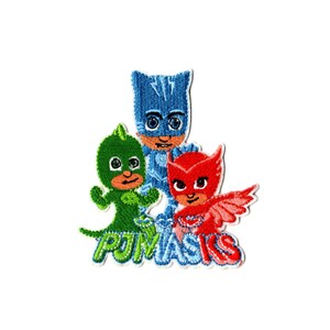 Catboy, Owlette, and Gecko Disney Jr Series Embroidered Iron on Patch ...