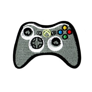 Video Game Controller Embroidered Iron-on Patch - Etsy