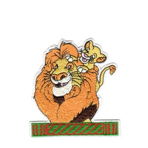 Simba Mufasa Pumba Timon From the Lion King Disney Movie Embroidered Iron-on Patch - Etsy