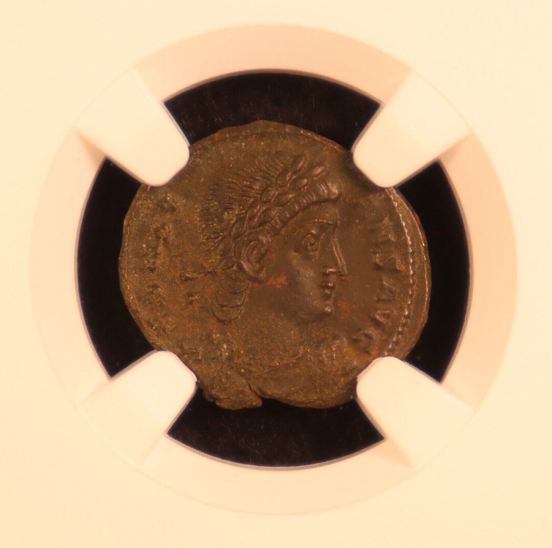 Roman Empire "constans I" AE4 Nummus Coin (337-350 AD) - NGC AU! Roman ...