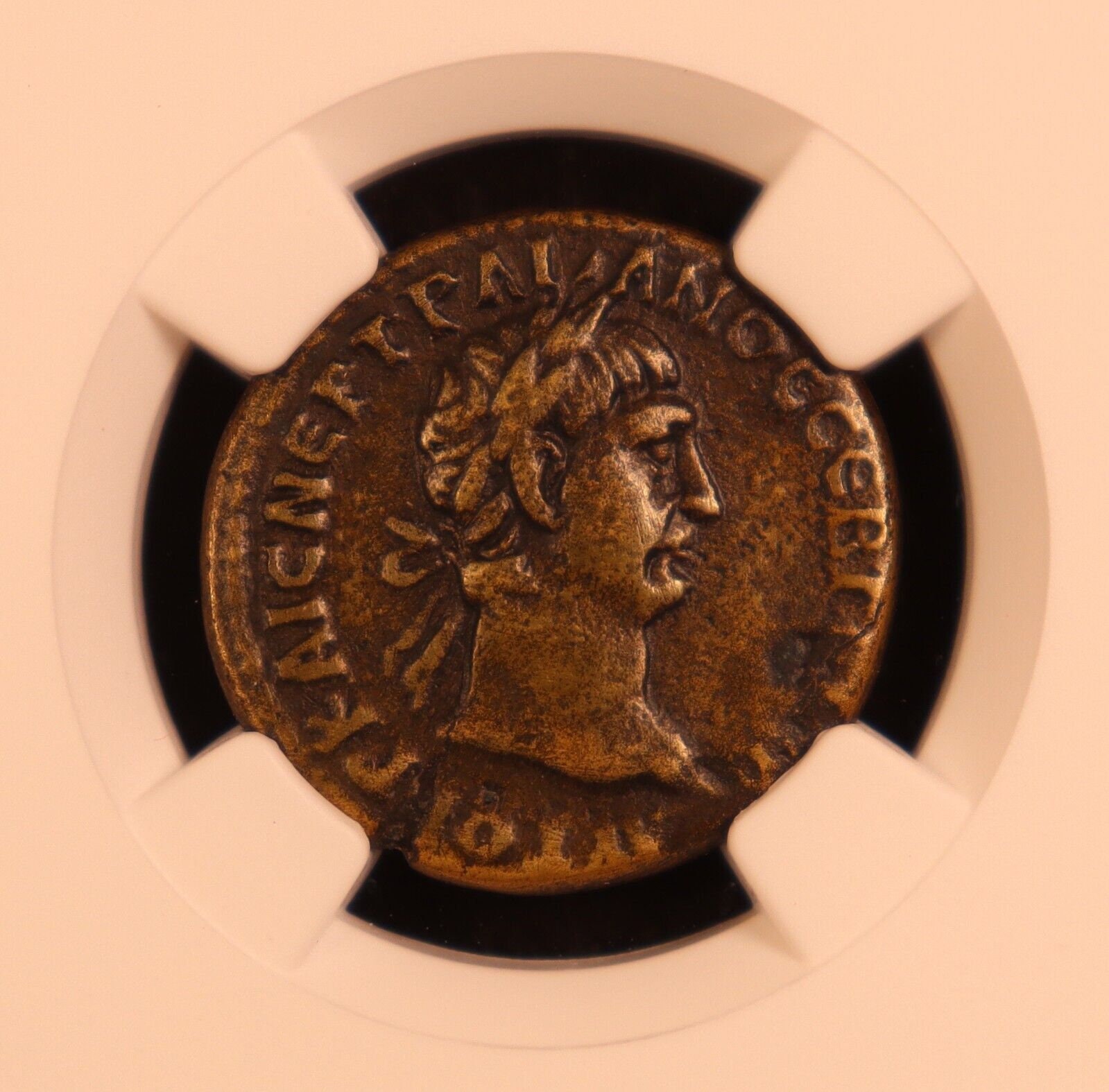 Roman Empire Cappadocia, Caesarea - "trajan" AE21 as (98 AD) - NGC ...