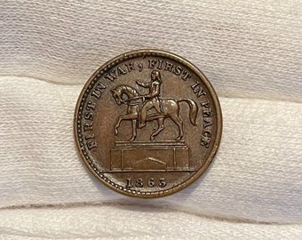 Civil War Token 1863 - Etsy
