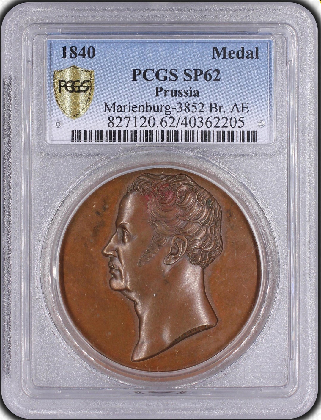 1840 German States, Prussia "king Friedrich Wilhelm Iii" Remembrance ...