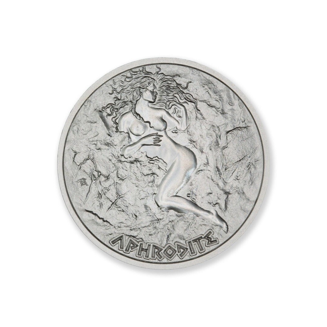 NEW Aphrodite 2 Oz. Silver Round greek Mythology - Etsy
