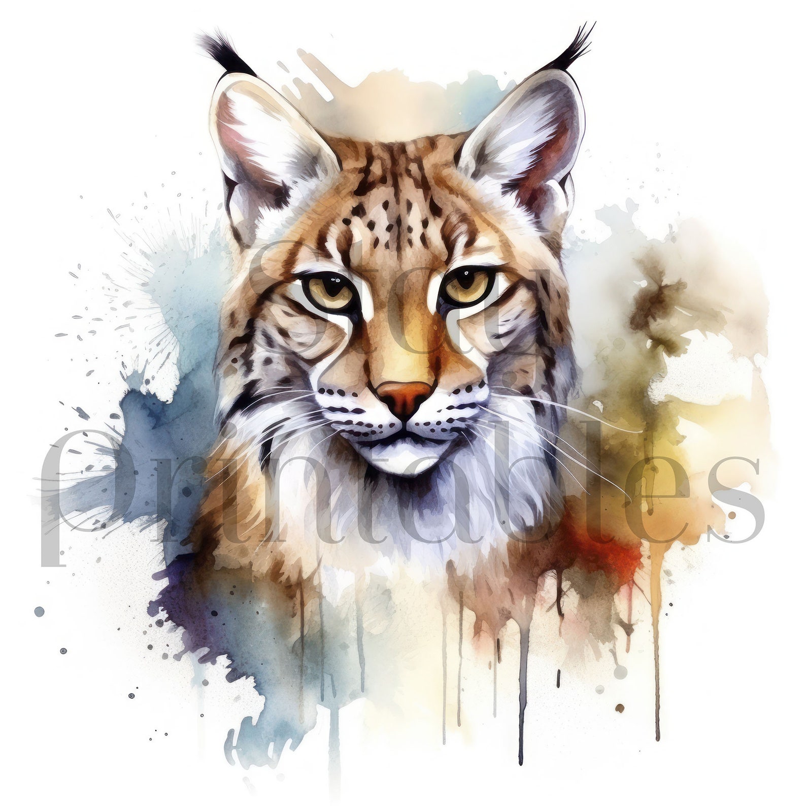 Bobcat Wild Life Jungle High Quality Pngs - Best for Card Making, Clip ...