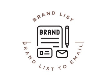 Pr List Template - Etsy