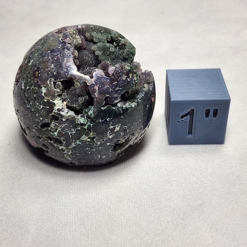 Interesting Grape Agate Sphere - Etsy