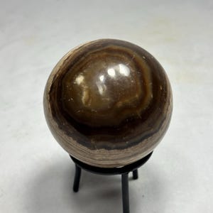 Banded Aragonite Sphere - Etsy