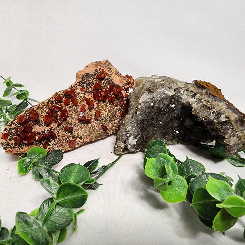 Vibrant Vanadinite Cluster - Etsy