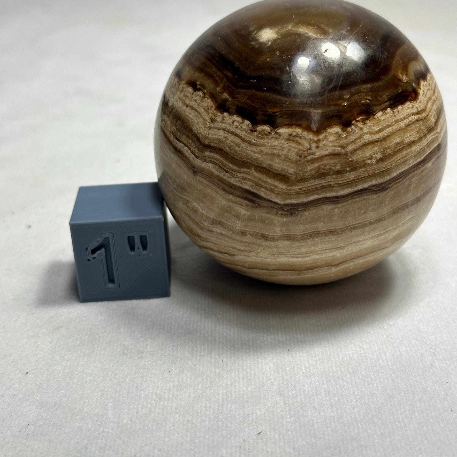 Banded Aragonite Sphere - Etsy