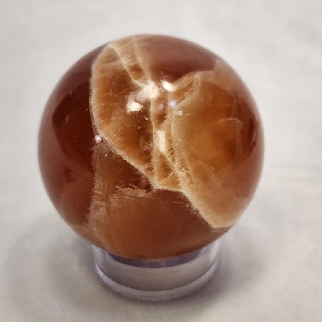 Caramel Calcite Sphere - Etsy