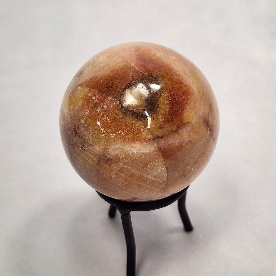 Multi-colored Calcite Sphere - Etsy