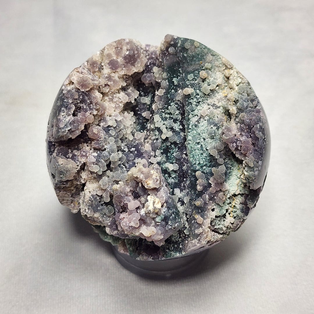Interesting Grape Agate Sphere - Etsy