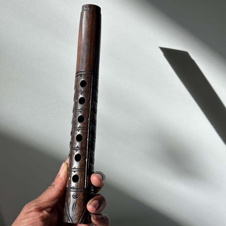 Indonesian Wooden Flute | Hand-carved Instrument | Sujawood Wind ...