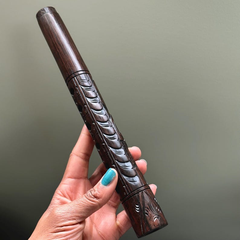 Indonesian Wooden Flute | Hand-carved Instrument | Sujawood Wind ...