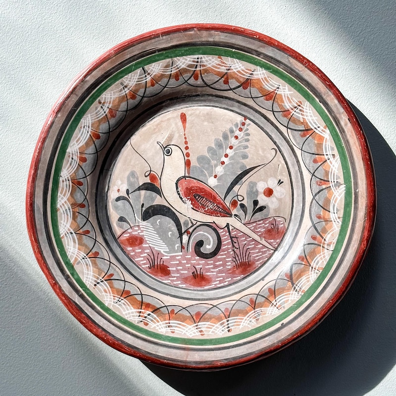 Mexican Barro Plate Etsy