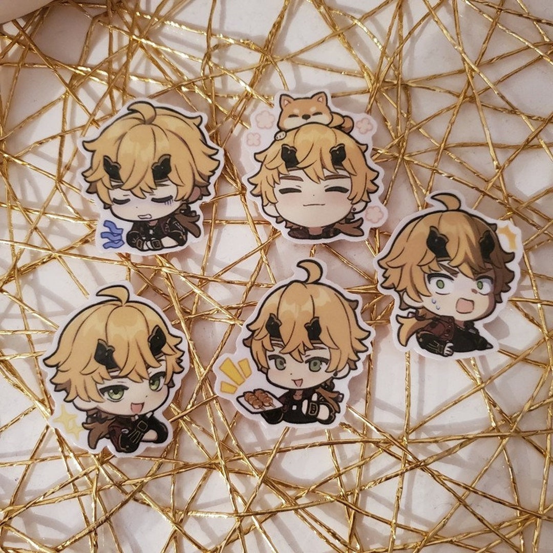 Genshin Impact Stickers Thoma - Etsy