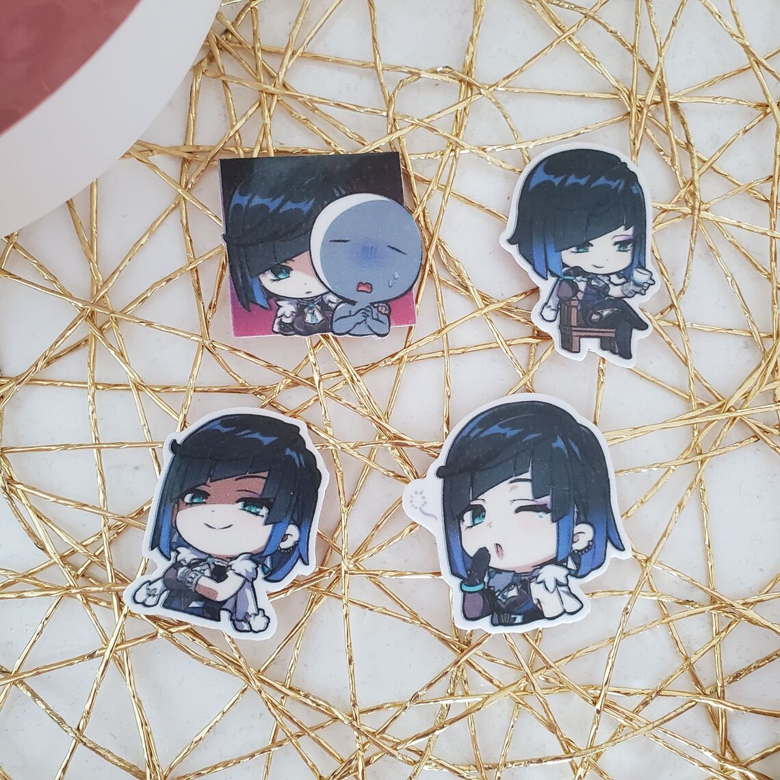 Genshin Impact Stickers Yelan - Etsy